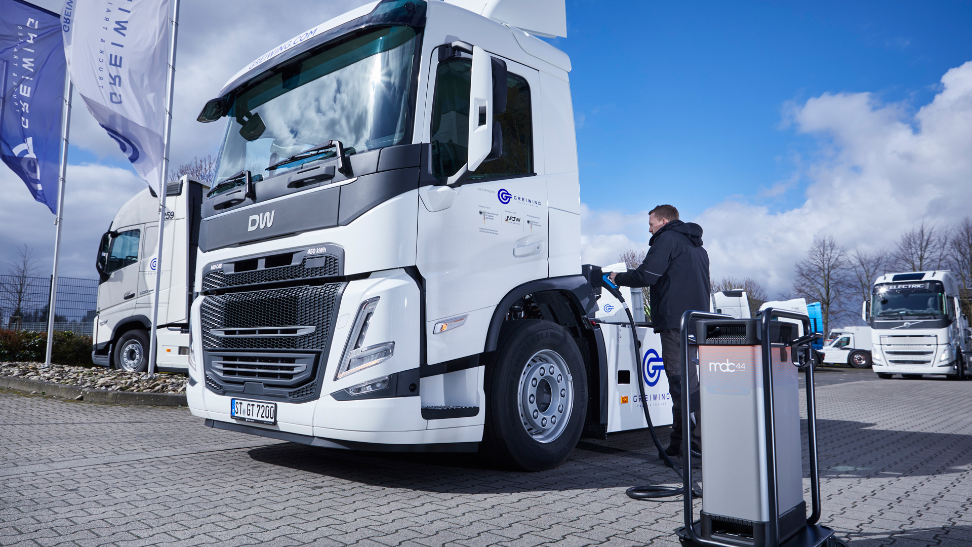 Die Reichweitenangst von E-LKW - Greiwing